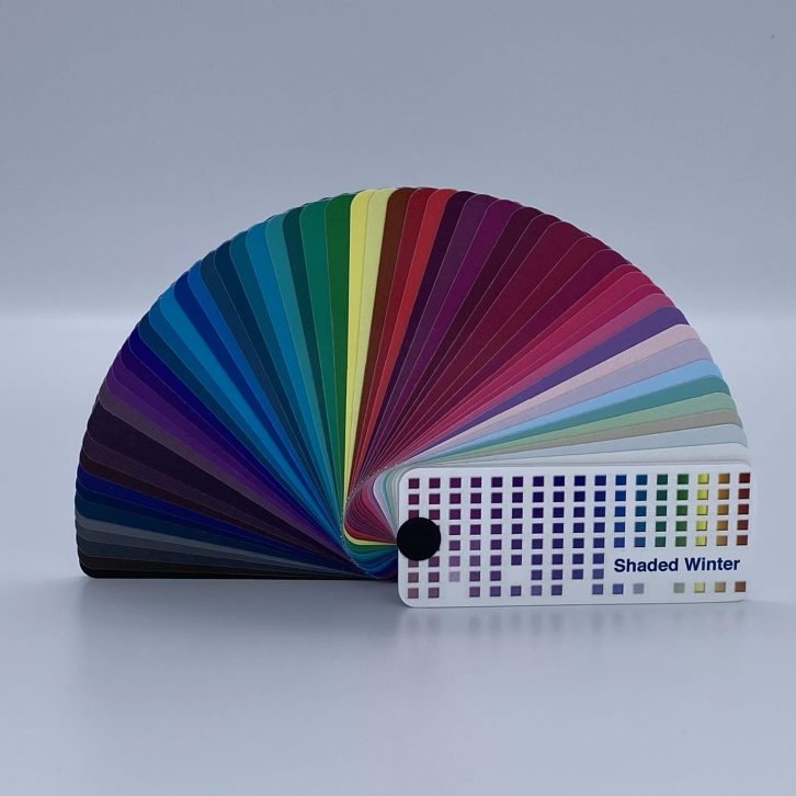 4X4 Shaded Winter Color Swatch - ByFERIAL Image & Color Institute