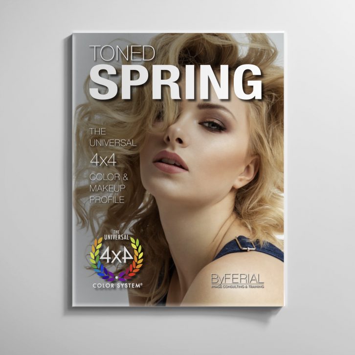 Toned Spring - Digital Guide and Swatch - ByFERIAL Image & Color Institute