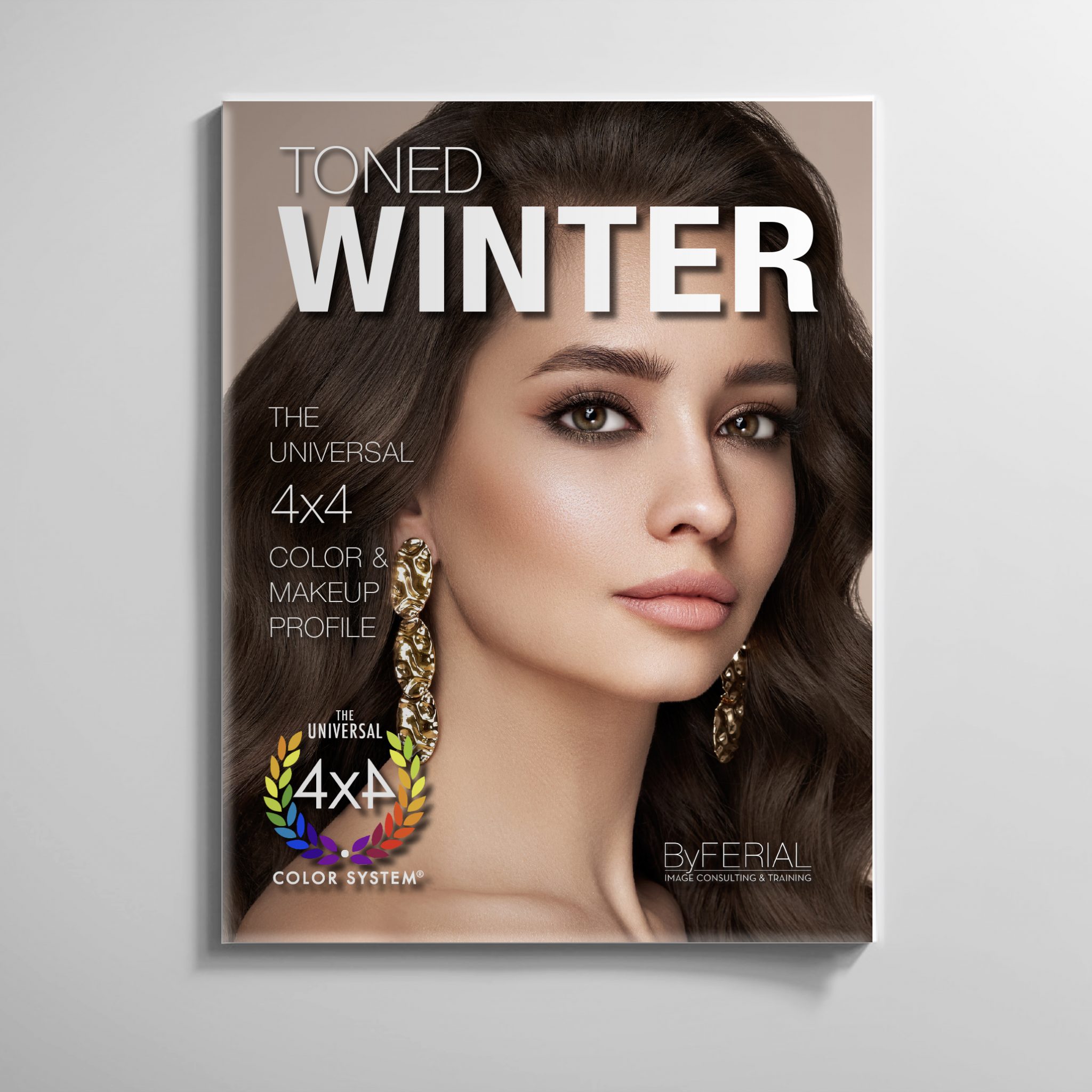 Toned Winter - Digital Guide and Swatch - ByFERIAL Image & Color Institute